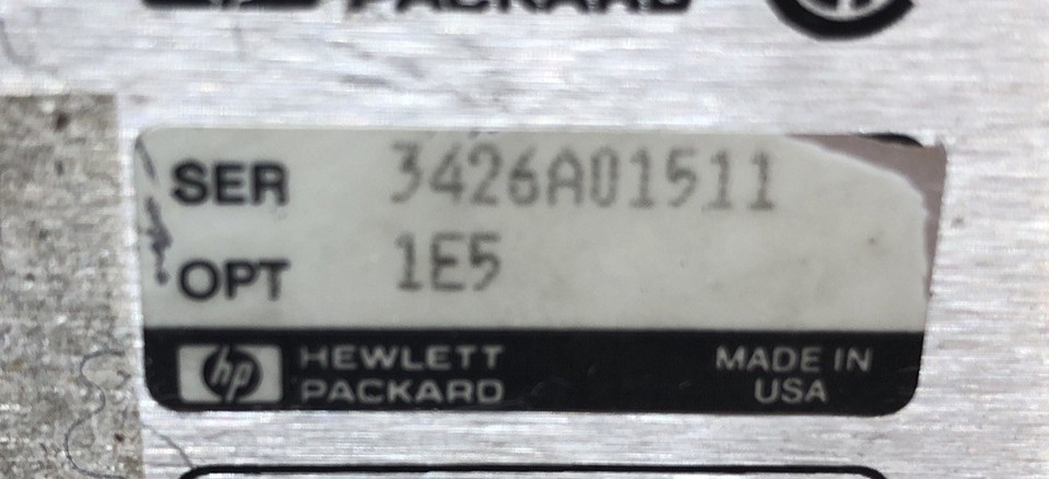 HP 8648A Synthesized Signal Generator, 100 kHz to 1000 MHz "Parts ...