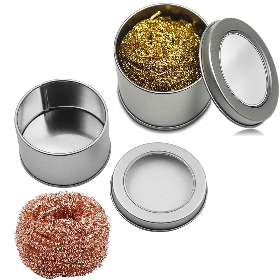 Solder Tip Cleaner Steel Wire Ball Stainless Wire Construction Fast Tip ...