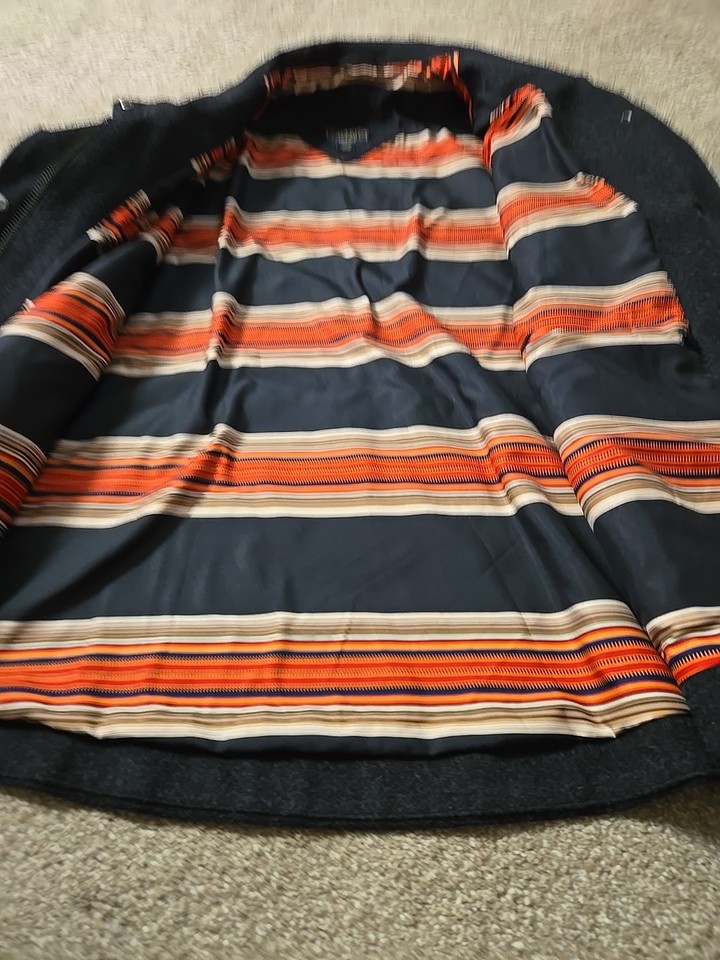PENDLETON WOOLEN MILLS WOOL JACKET Logan Car Coat | eBay