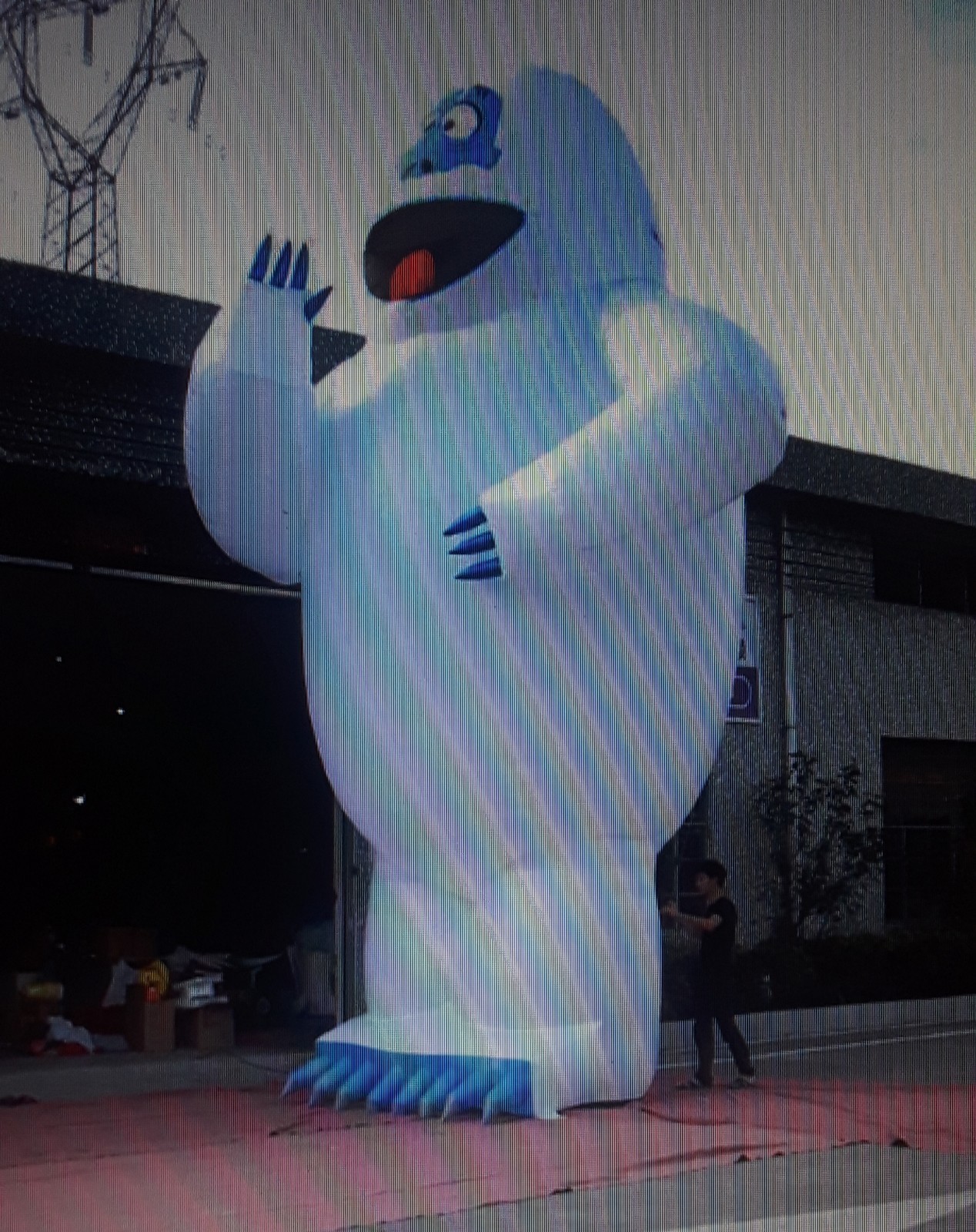 25' FOOT INFLATABLE BUMBLE THE ABOMINABLE SNOWMAN RUDOLPH CHRISTMAS ...