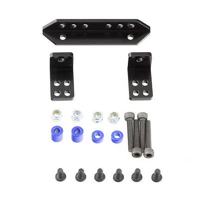 Alloy Rear Shock Support DIY Mount Set Black for Axial SCX10 RC Crawler ...