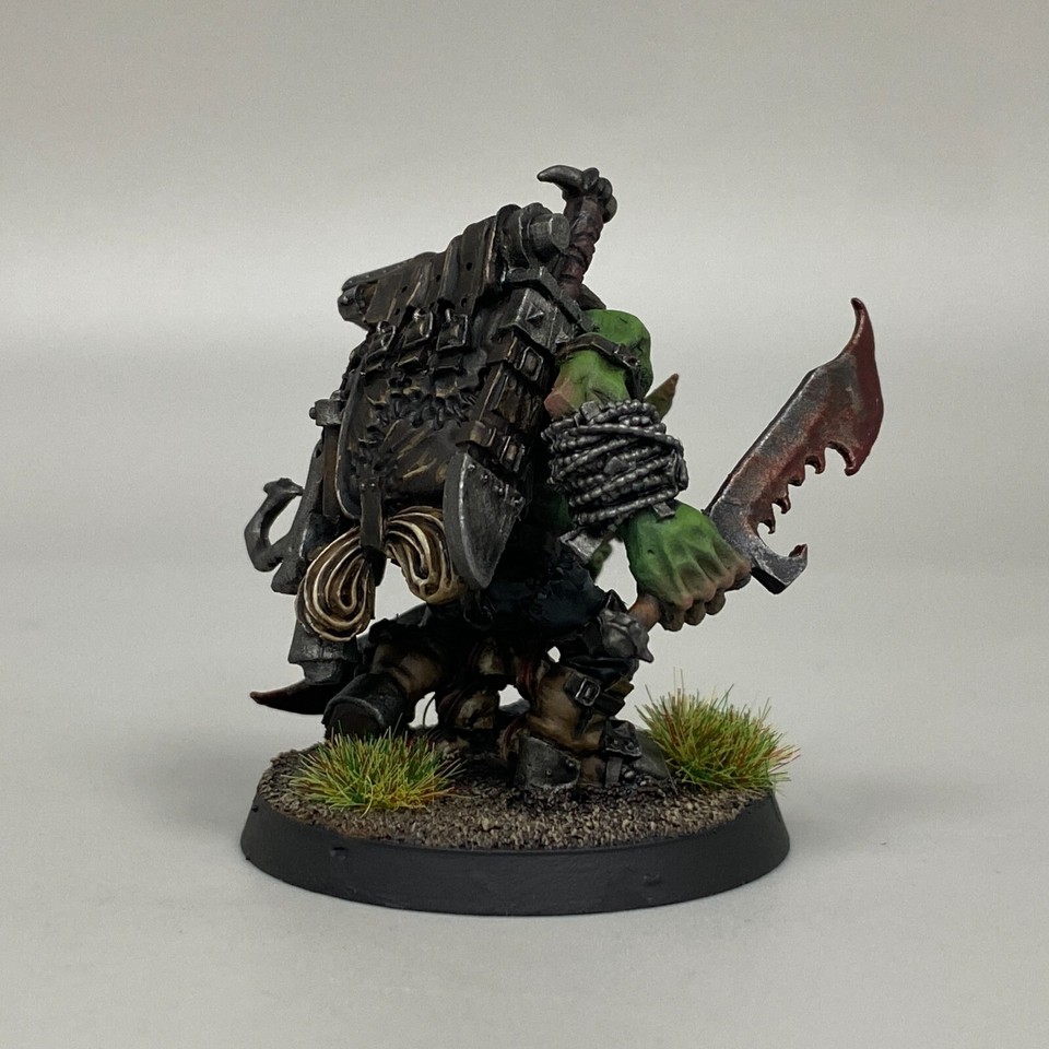 BOSS SNIKROT ORK KOMMANDO WARBOSS ORKS WARHAMMER 40,000 40K PAINTED ...