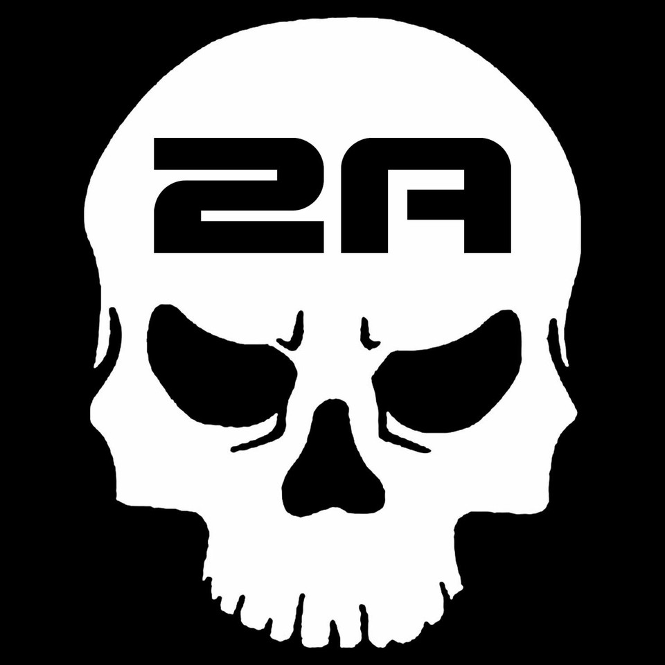 2A Skull Sticker - 2nd Amendment Decal | eBay