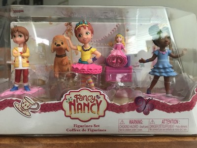 Disney Junior Fancy Nancy Figurines Set Bree Grace Marabelle Frenchy 5 ...