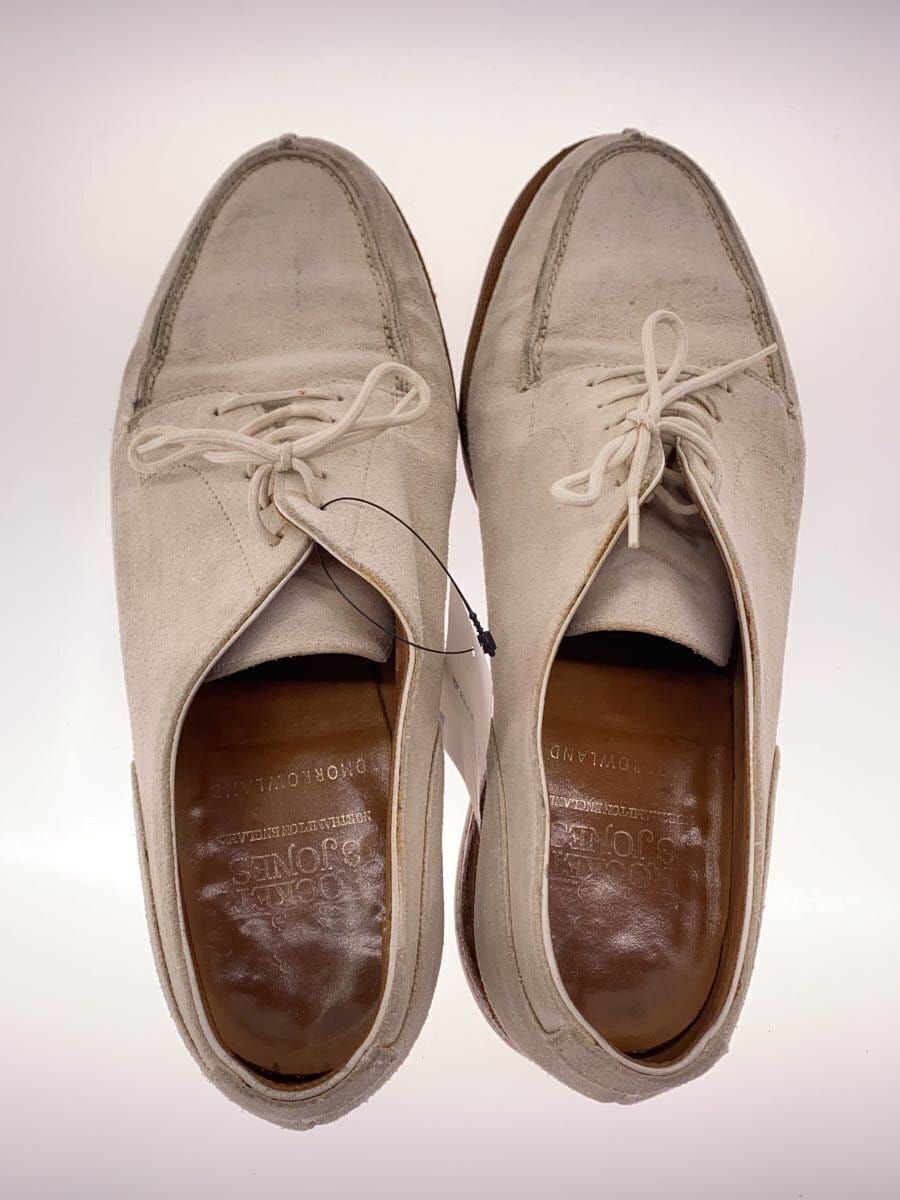CROCKETT & JONES X28926 Cream SUEDE DRESS SHOES UK6.5 Used CROCKETT & JONES X28926 Cream SUEDE DRESS SHOES UK6.5 Used