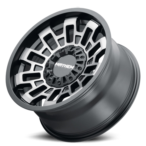 Mayhem Wheels Rim Cortex 17x9 5x127/139.7 ET-12 87.1CB Matte Black w ...