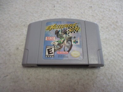NINTENDO 64 N64 EXCITEBIKE 64 NFR NOT FOR RESALE VERSION STORE DEMO ...
