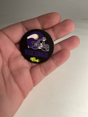 Vntg POG 1990s Vikings Tonx Classic Football NFL Cap Milk Bottle Top ...