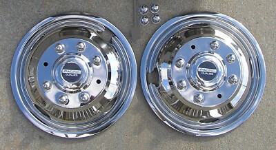 FORD F350 17" 2005-2026 Pacific Dualies Dually Wheel Simulators FRONTS ...