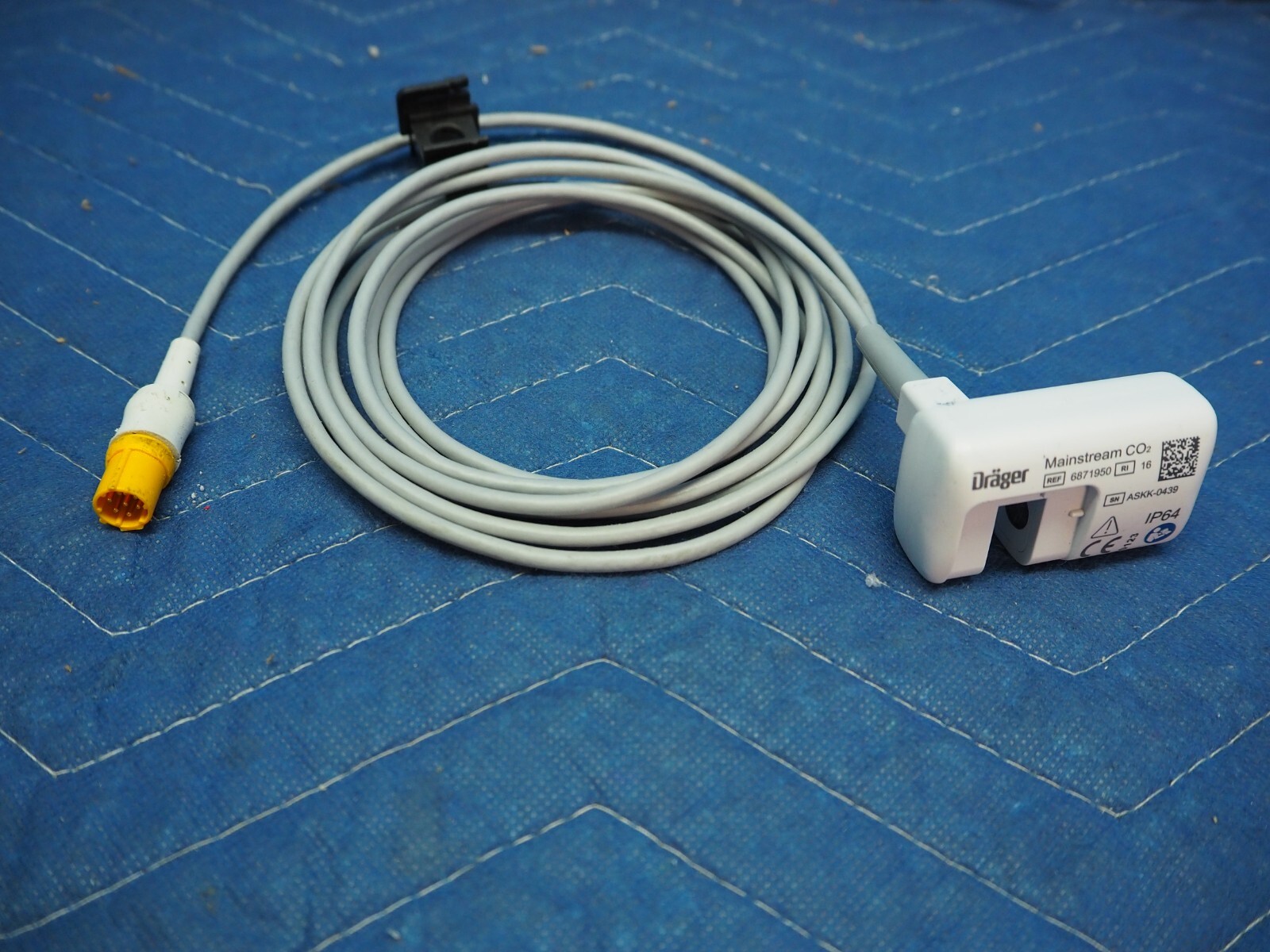 Drager 6871950 Mainstream CO2 Cable Sensor for M540 Evita Tested 60 Day ...