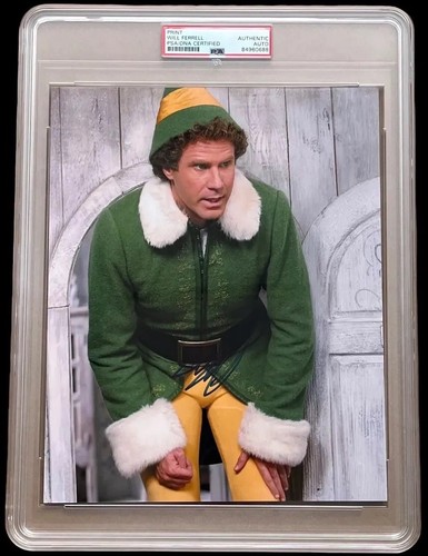 Will Ferrell Signed Autographed Buddy Elf 8x10 Photo Auto Psa/Dna ...