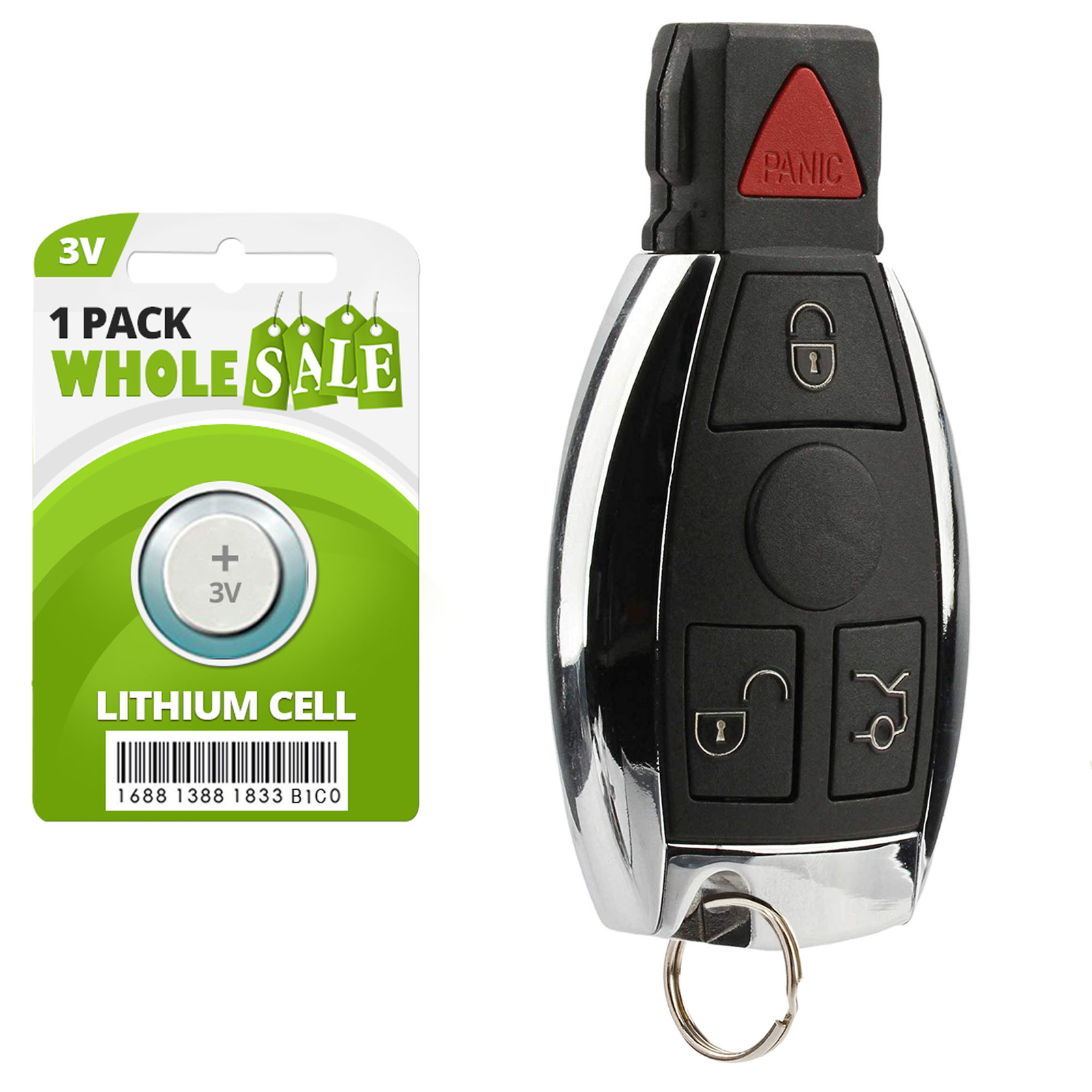 Replacement For 2009 2010 2011 2012 Mercedes Benz ML350 Key Fob Remote ...