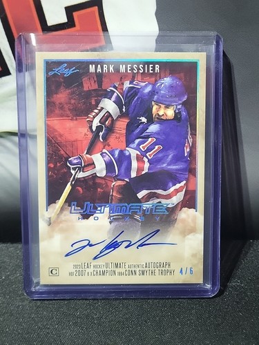 2023 Leaf Ultimate Hockey Authentic Autographs Mark Messier /6 | eBay