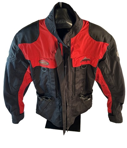 FirstGear Jacket Mens Medium Kilimanjaro Hypertex Black Motorcycle Zip ...