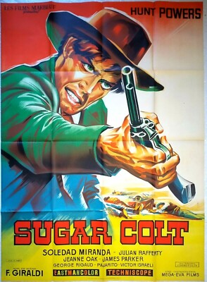 Poster Cinema Western Sugar COLT Hunt Powers - 120 X 160 CM | eBay ...