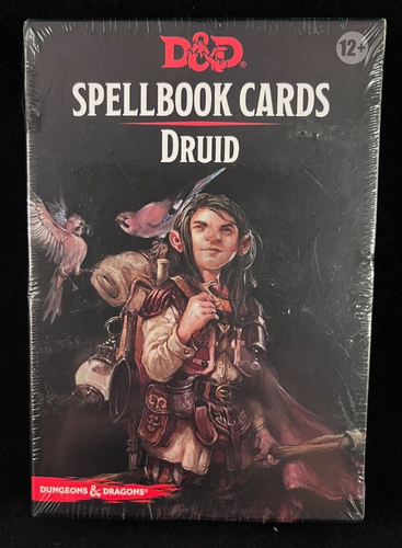 Dungeons & Dragons - Spellbook Cards - Druid - 131 Cards - D&D RPG | eBay