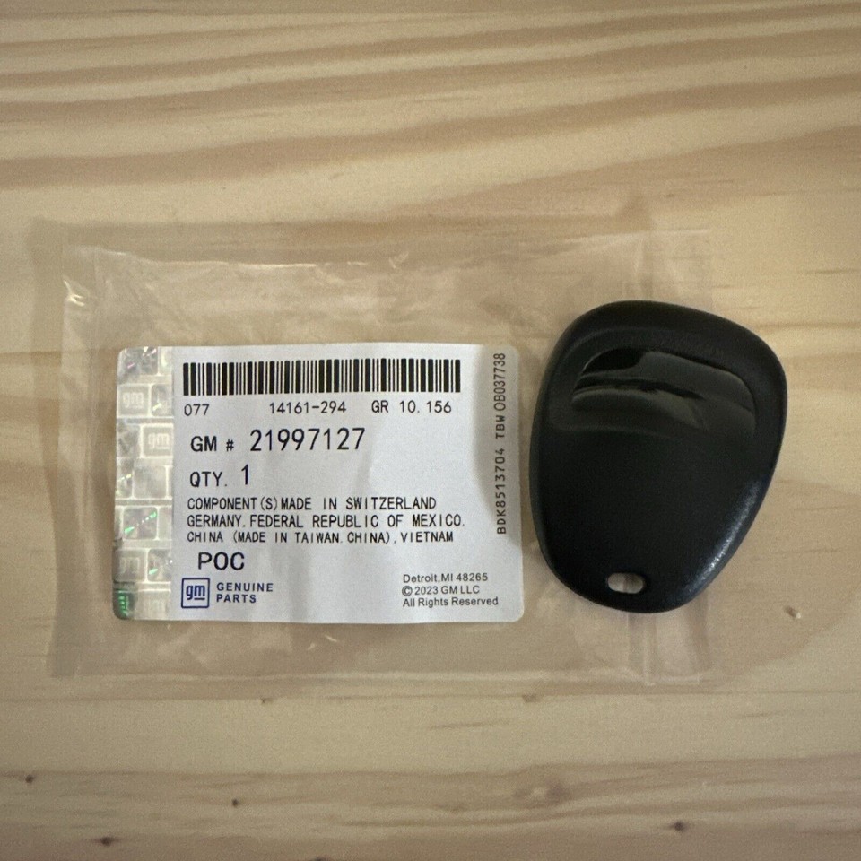 OEM Genuine GM Keyless Entry Transmitter 21997127 | eBay