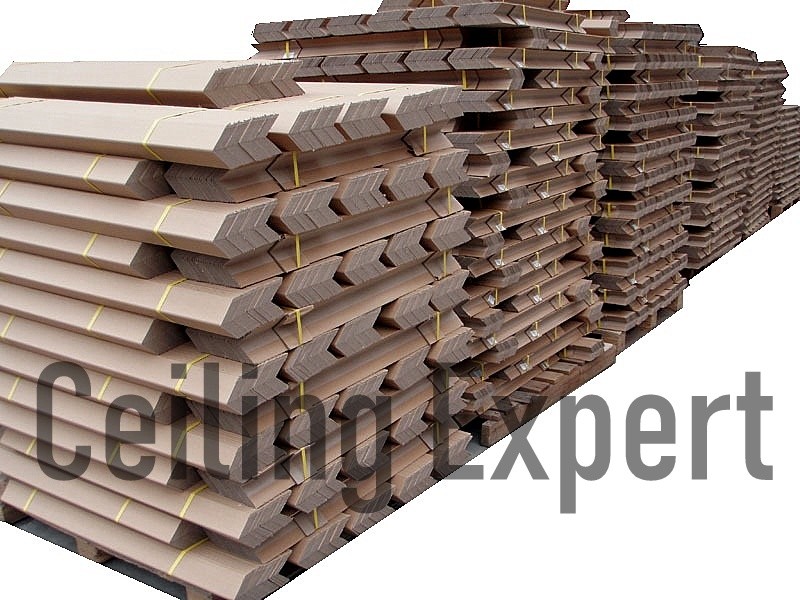 40x VERY STRONG CARDBOARD EDGE GUARDS PALLET PROTECTOR CORNER 600mm x ...