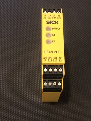 SICK UE4820S3D2 24V Safety Relay | eBay