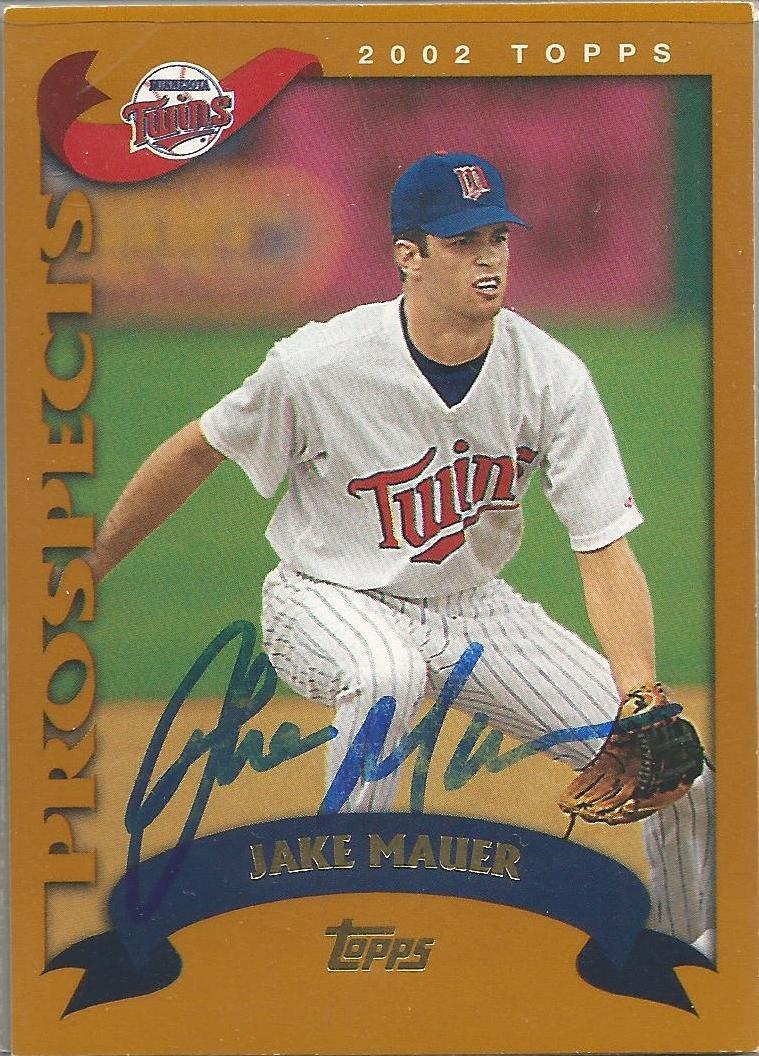 Minnesota Twins JAKE MAUER autographed 2002 Topps | eBay