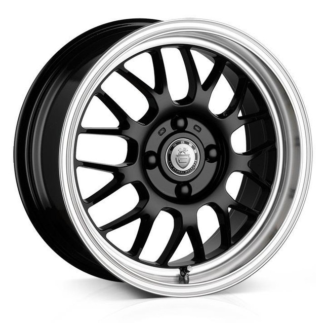 15 Inch CADES Eros 4x108 Black 4 Stud Ford AUDI Alloy Wheels for sale ...