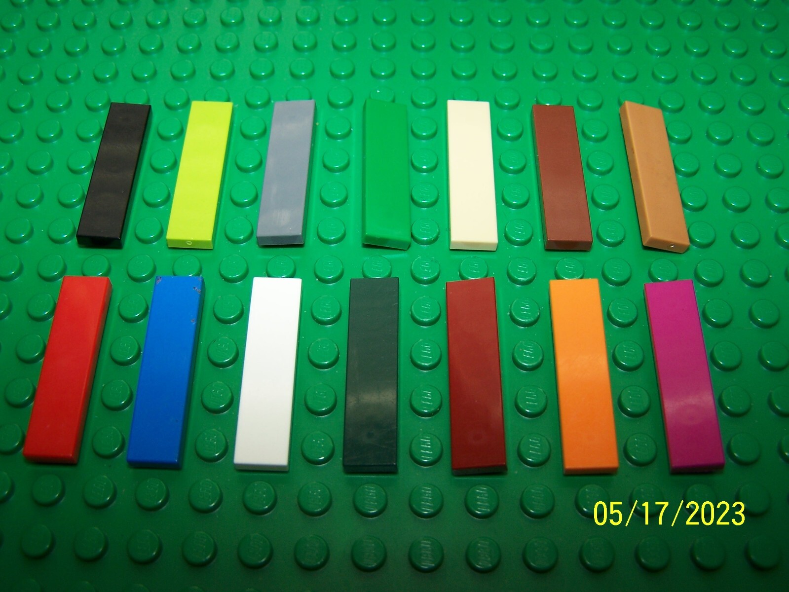 Lego 1 x 4 Tile Qty 6 (2431/35371/75703/91143) - Pick you color | eBay