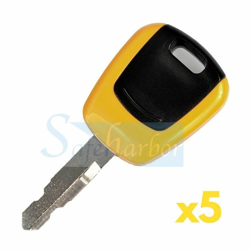 5PCS Sany Excavator Crane Loader Forklift Grader Ignition key 60022654 ...