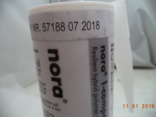 10oz/300ml Nora 1-Component Cold Weld Stone Acoustic Flooring Adhesive ...