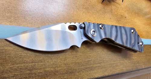 Strider PT Gen 3 - HC Magnacut - Flamed Ano Titianium | eBay