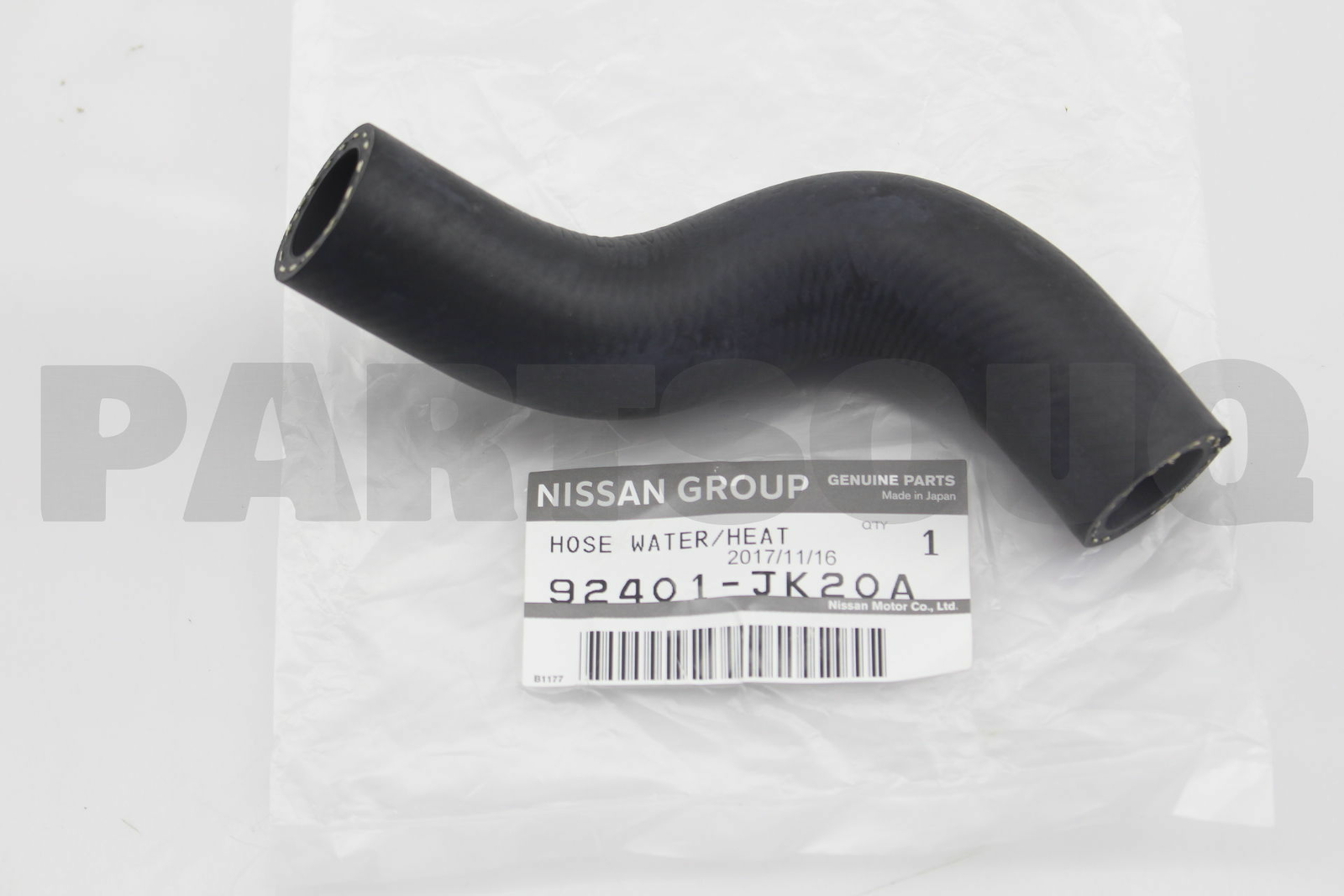 92401JK20A Genuine Nissan HOSE-FRONT HEATER,3 92401-JK20A | eBay