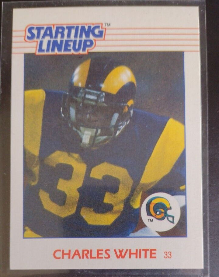 Charles White LOS ANGELES RAMS 1988 Starting lineup football figure ...