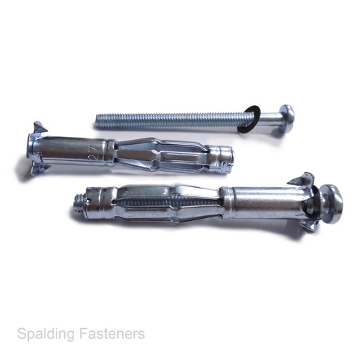 HOLLOW WALL METAL PLASTERBOARD FIXINGS HEAVY DUTY CAVITY ANCHORS BROLLY ...