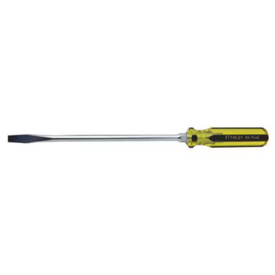 STANLEY 100PLUS 3/8" SLOTTED FLATHEAD SCREWDRIVER 10" 66-160-A | eBay