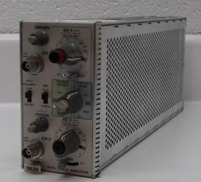 TEKTRONIX 7A26 DUAL TRACE AMPLIFIER MODULAR | eBay