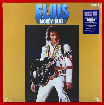 Elvis Presley – Moody Blue - FTD Numbered Edition - 2x 180-Gram Gold ...