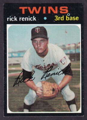 1971 TOPPS RICK RENICK CARD NO:694 NEAR MINT CONDITION | eBay