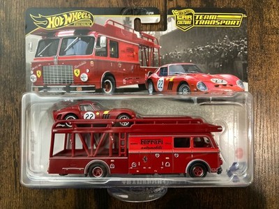 2025 Hot Wheels Premium Team Transport FERRARI 250 GTO & FIAT 642 RN2 ...