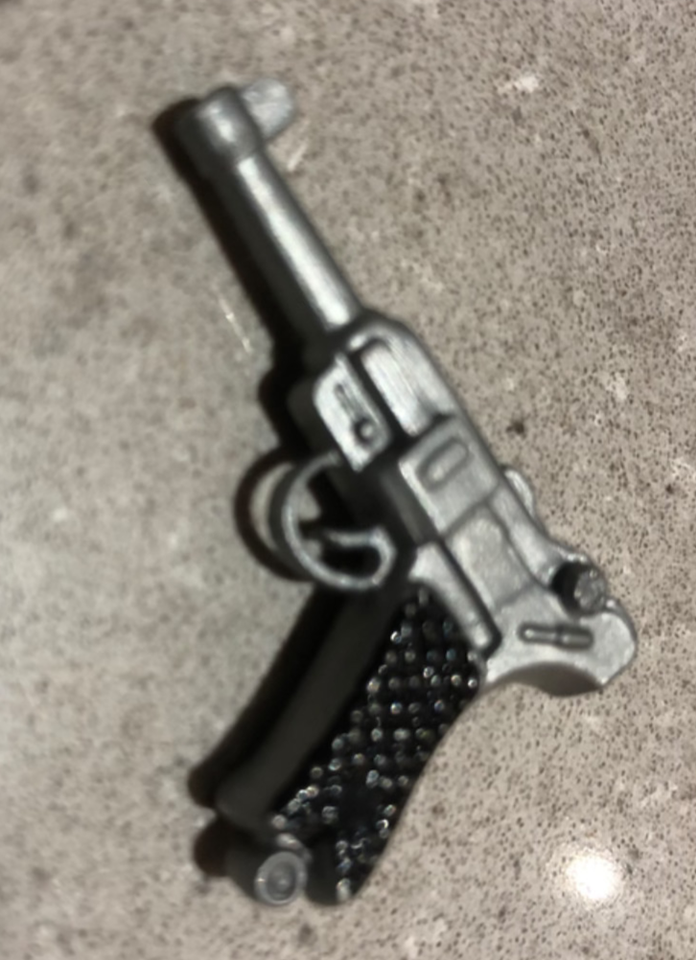 Action Man German Luger ,for German Stormtrooper Staff Officer or ...