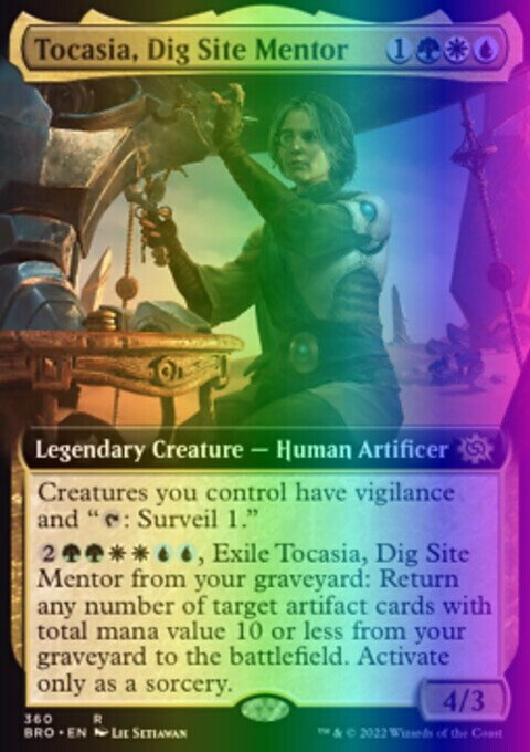 MTG Tocasia, Dig Site Mentor (360/416) The Brothers' War NM FOIL | eBay
