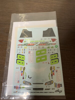 Dale Jr 1/24 2012 Michigan Win Waterslide Decals | eBay