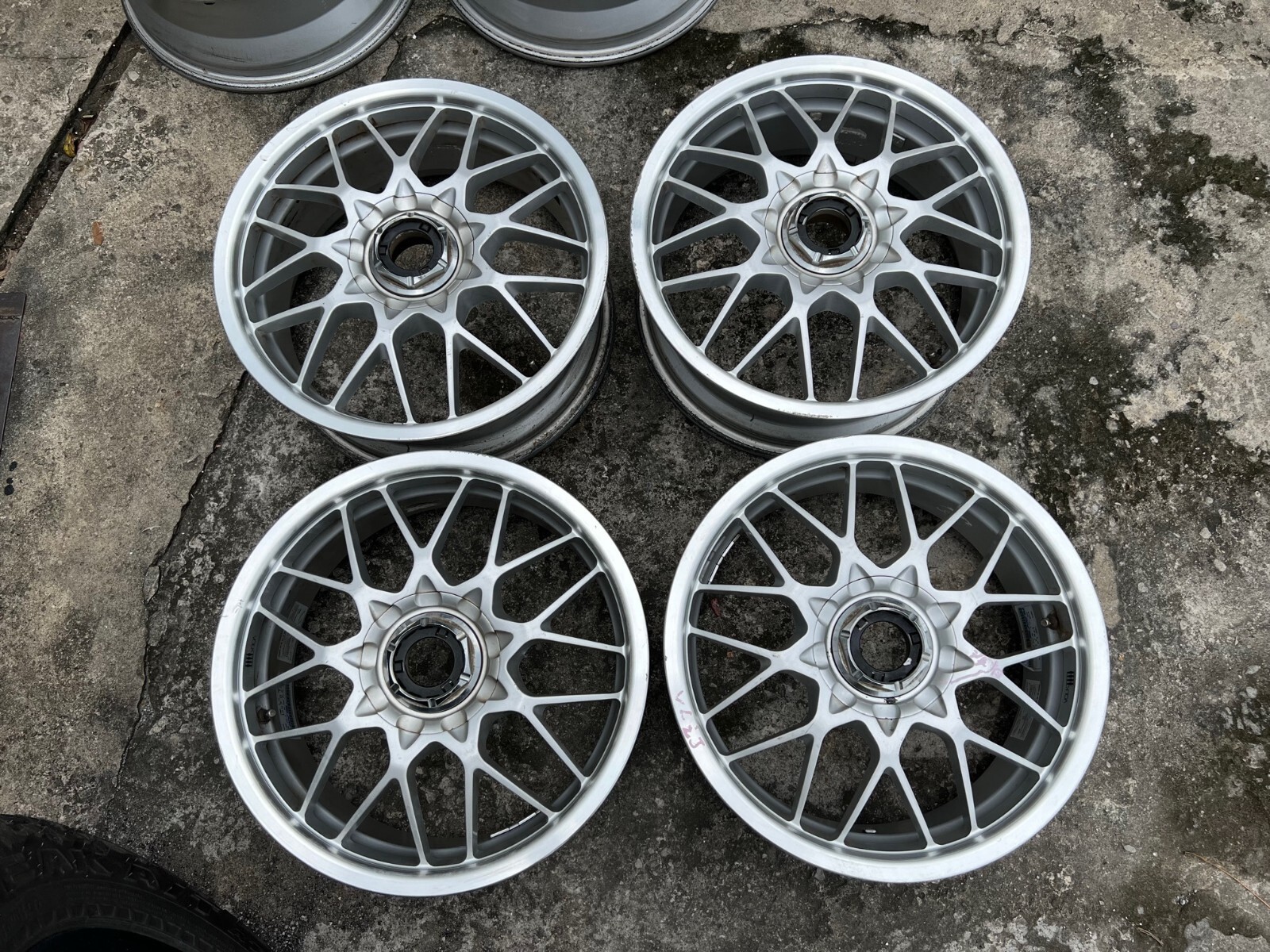 JDM 17" Rays VOLK VR racing MESH wheels for sxe10 dc2 z32 z31 240sx ...