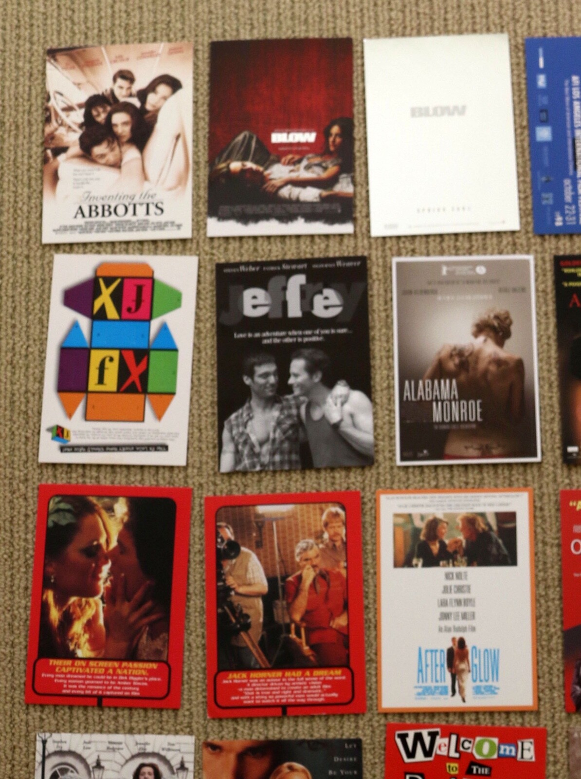 20 Movie POSTCARDS Penelope Cruz JOAQUIN PHOENIX Johnny Depp BURT ...