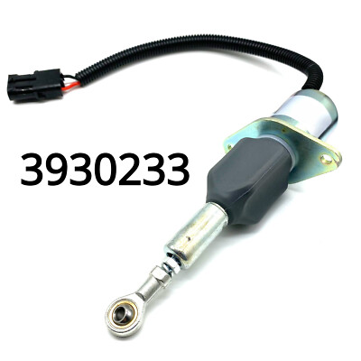 1 Pc 3930233 Shutoff Solenoid For 12V Cummins 6BT 5.9L & 6CT 8.3L ...