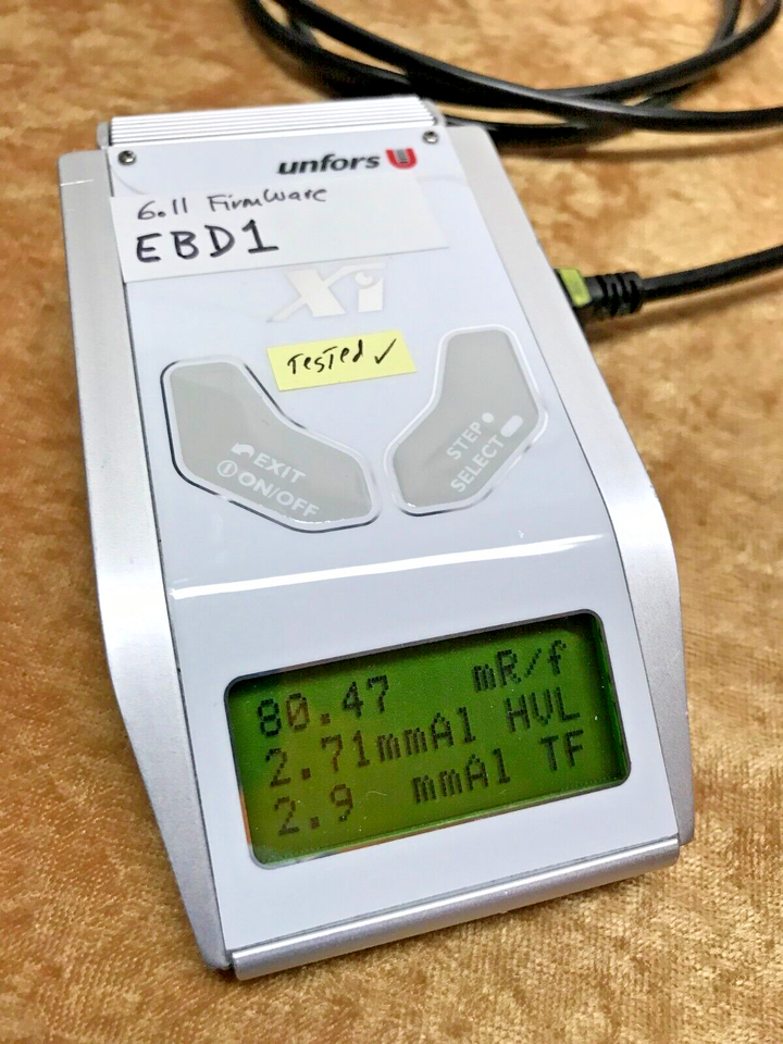 Unfors Xi Xray CT Survey Mammography mAs LIGHT test meter Radcal ...