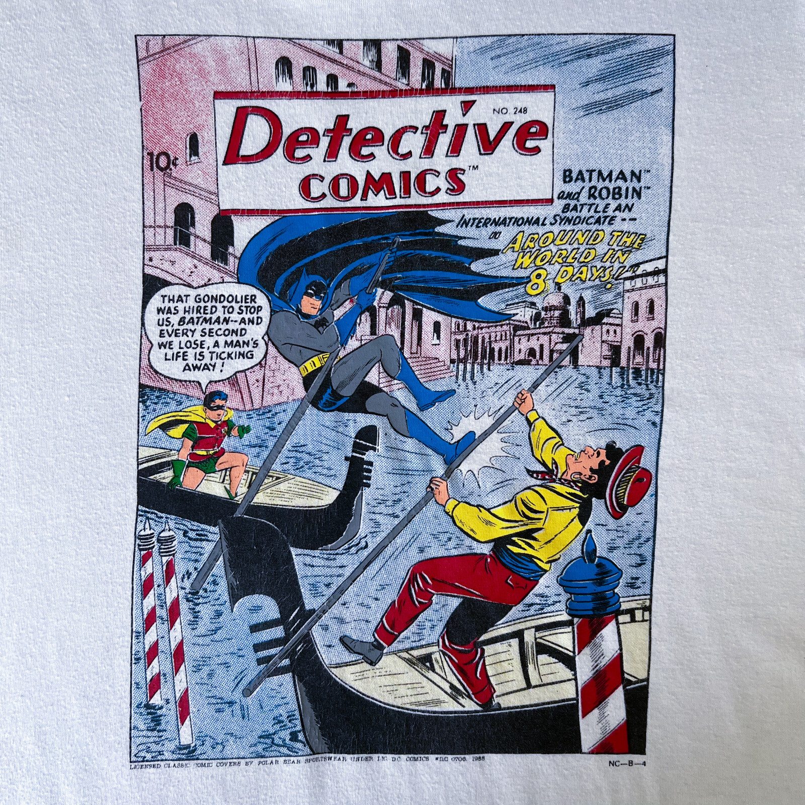 Vintage 1988 Detective Comics Batman and RobinT Shirt - Gem
