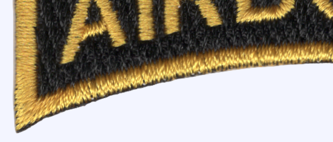 Army Airborne Rocker Gold Letters Patch | eBay