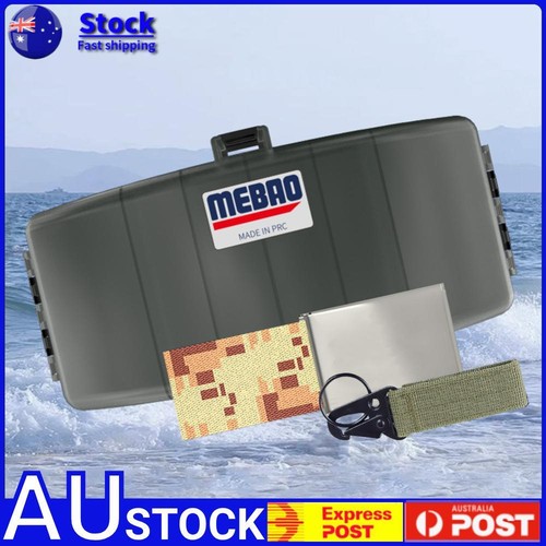 Fishing Bait Box Portable Bait Lure Hook Boxes with Belt Buckle Tackle ...