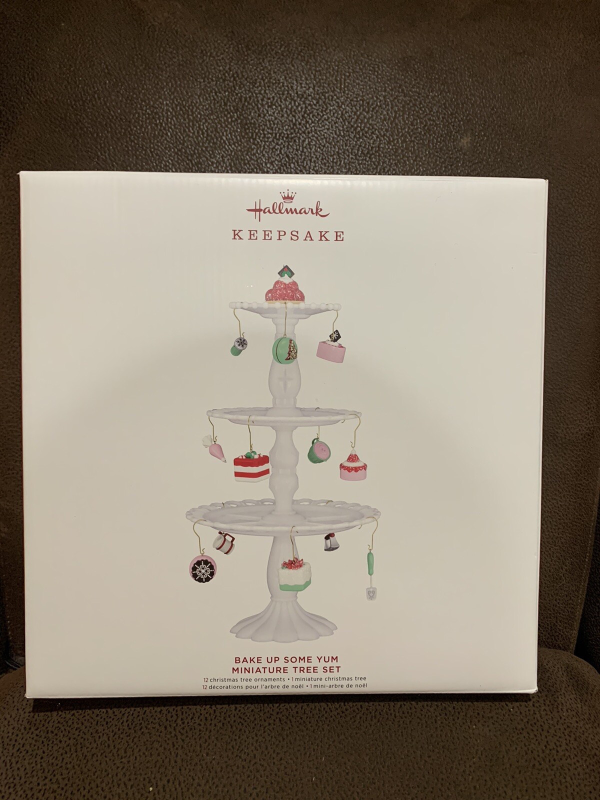 Hallmark Keepsake 2019 "Bake Up Some Yum Miniature Tree Set" W/ 12 ...