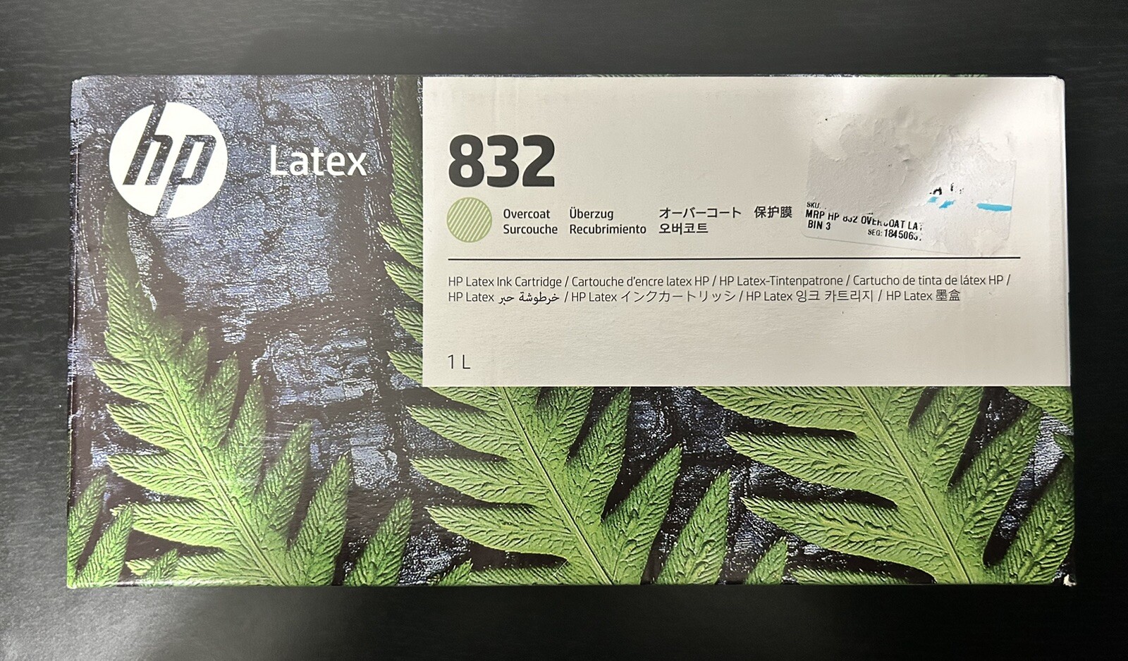 HP+832+1-Liter+Overcoat+Latex+Ink+Cartridge+%284UV82A%29+Dec+2022 for ...