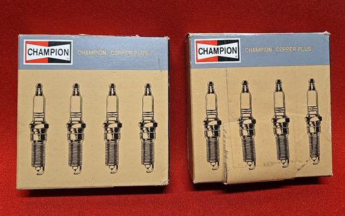Champion Copper Plus Ignition Spark Plugs 2 Boxes (SET OF 8) REC12MCC4 ...
